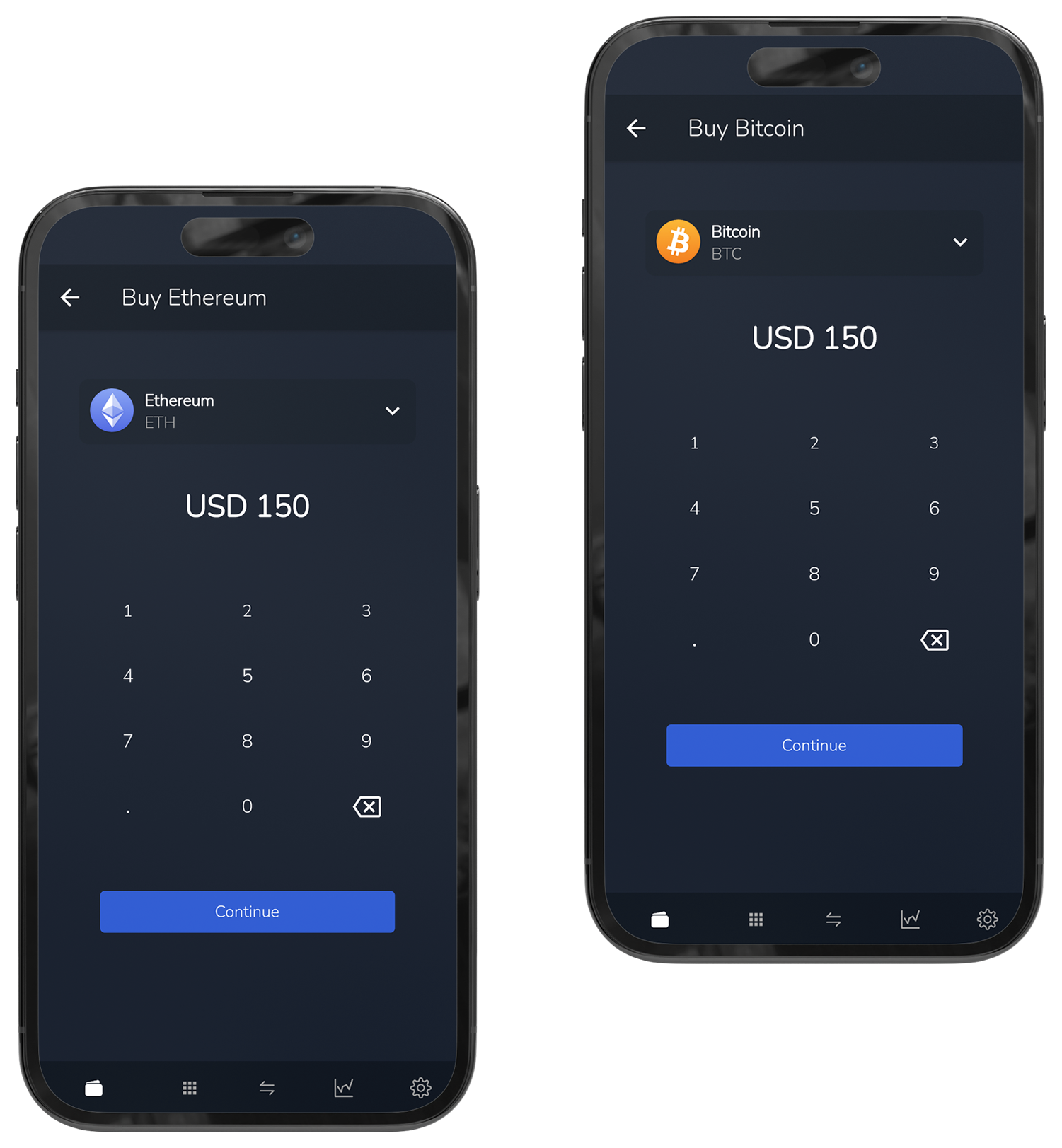 Crypto Wallet App - Vision Wallet